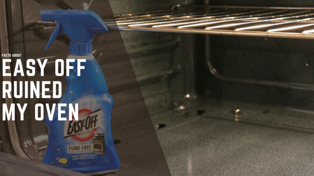 Easy Off Ruined My Oven Too: This Is How to Fix the Damage - Cleaners ...